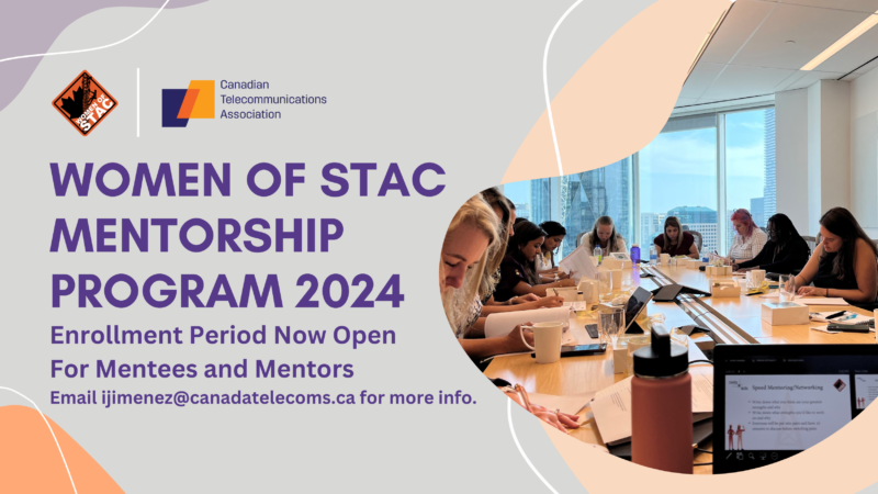 Enrollment for the 2024 Women of STAC Mentorship Program Now Open ...